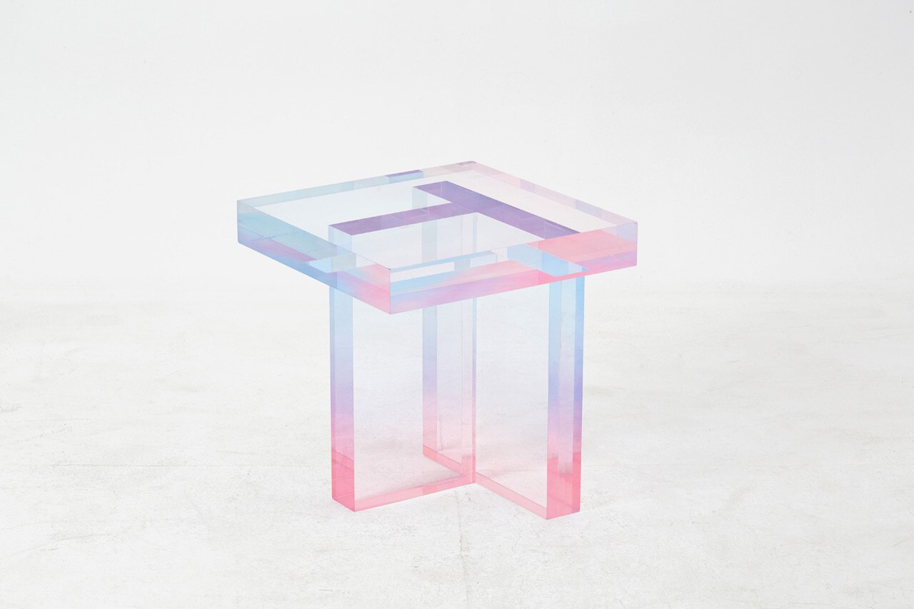 Crystal table - Domus