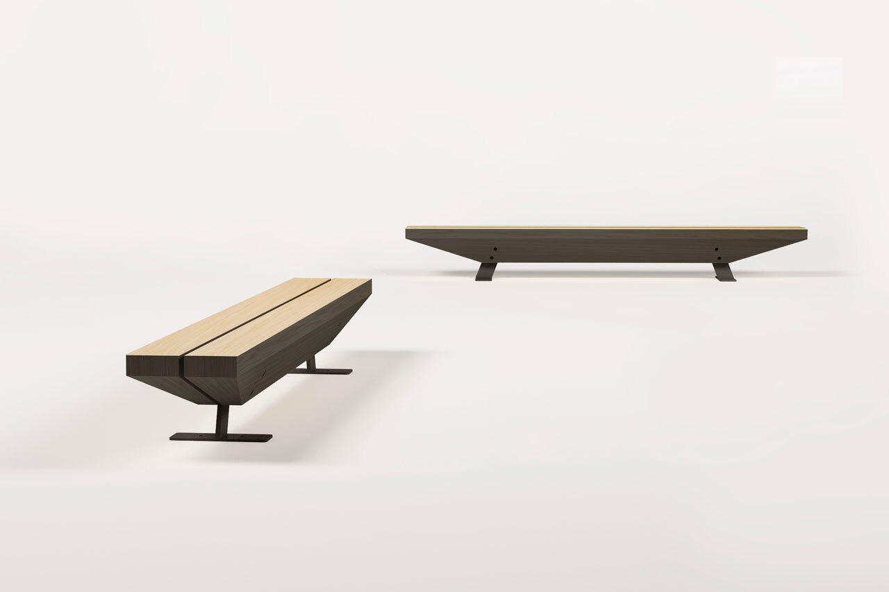 Beam bench - Domus