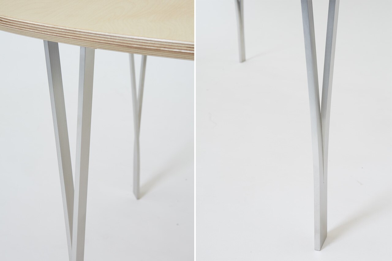V-leg table - Domus