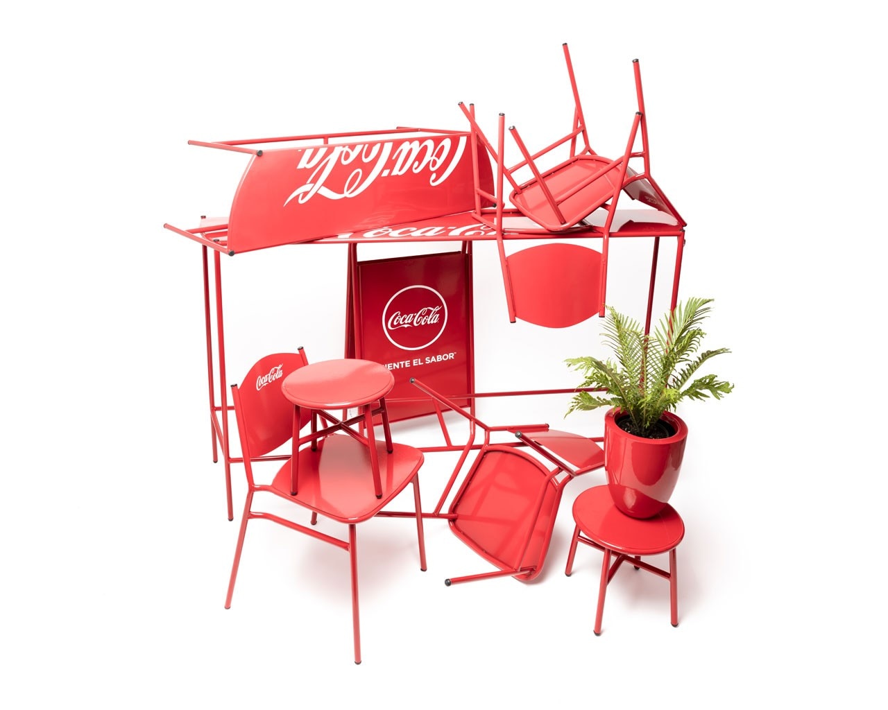 Jorge Diego Etienne designs new Coca-Cola street food furniture