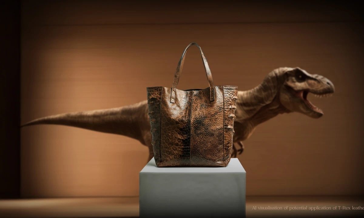 Introducing the world’s first bag made from T-Rex leather - Domus