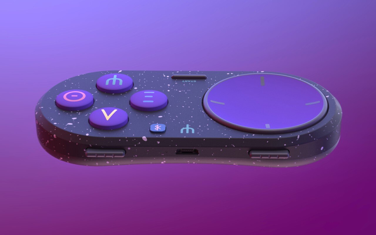 An esoteric-yet-familiar-looking portable controller - Domus