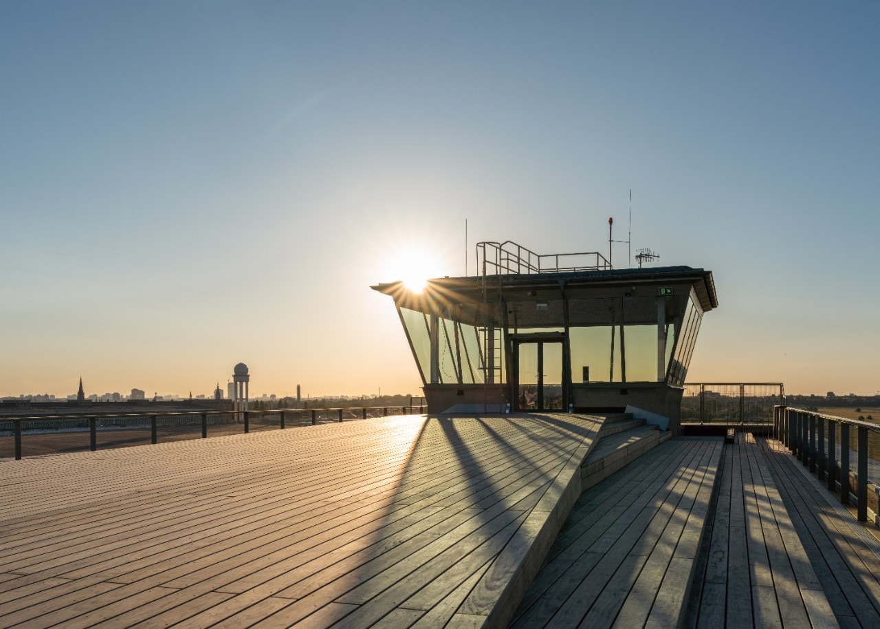 The Tempelhof Airport tower in Berlin has finally been renovated and ...