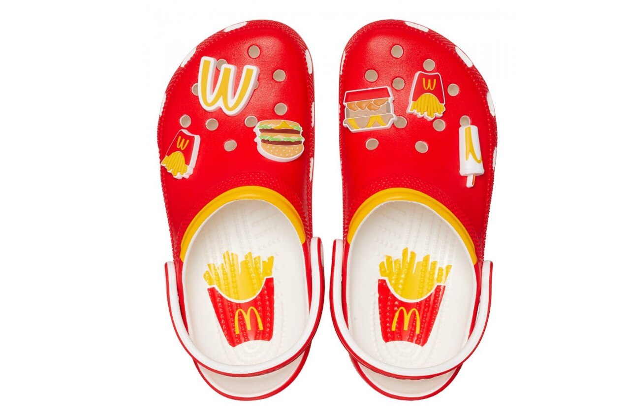Crocs launches new collection in collaboraion with McDonald’s - Domus