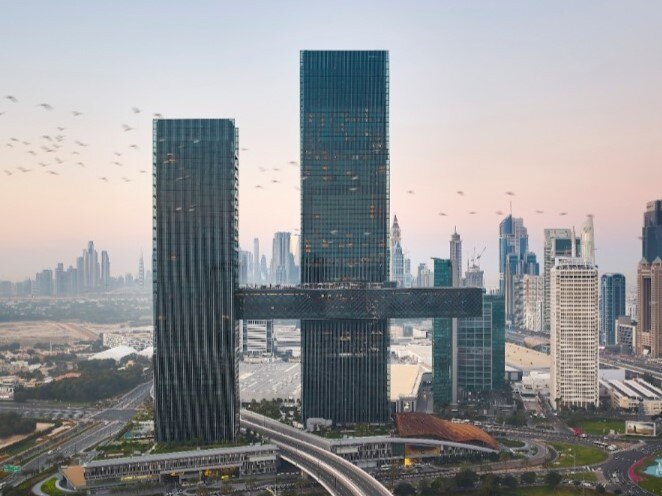 Building with the world’s longest cantilever completed in Dubai - Domus
