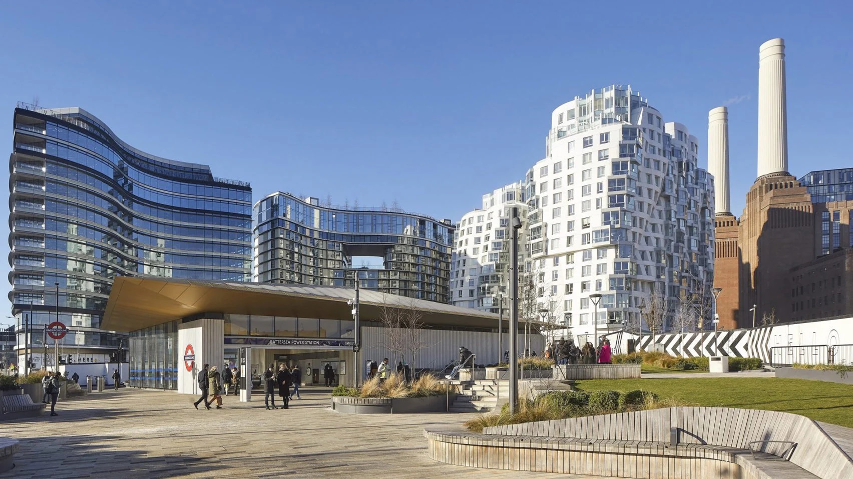 Foster + Partners unveiled a new office building at Battersea Power ...