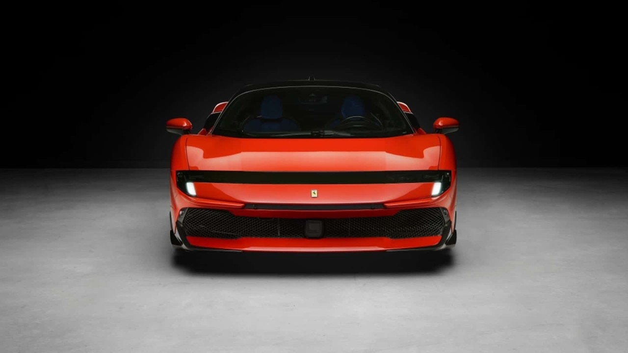 With 849 Testarossa, Ferrari revives the Testarossa legacy: sharp-edged ...