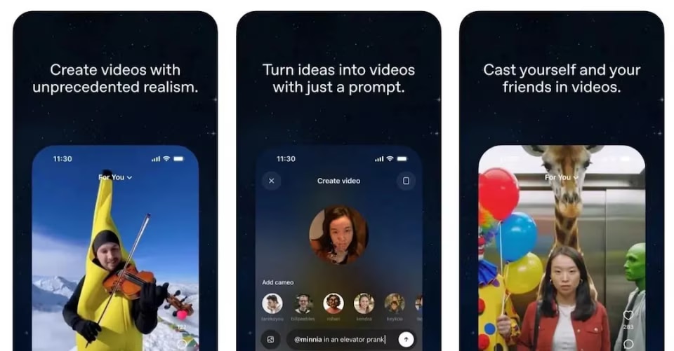 Meta Vibes and OpenAI Sora 2: new social platforms built only on AI-generated videos