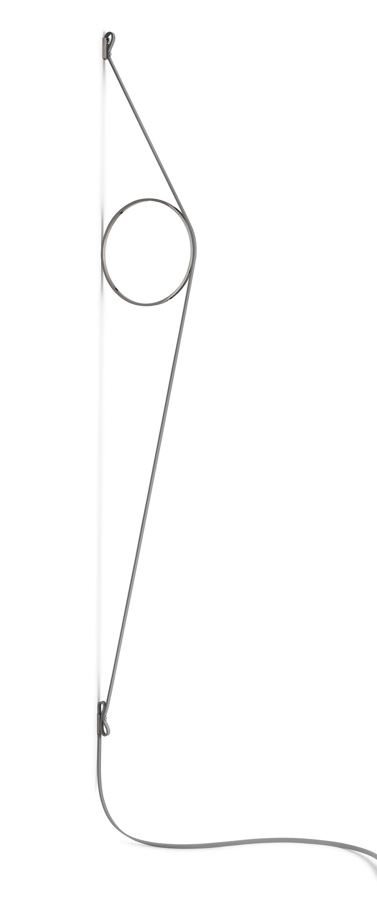 Formafantasma designs WireRing for Flos. A tense sign of orthographic light