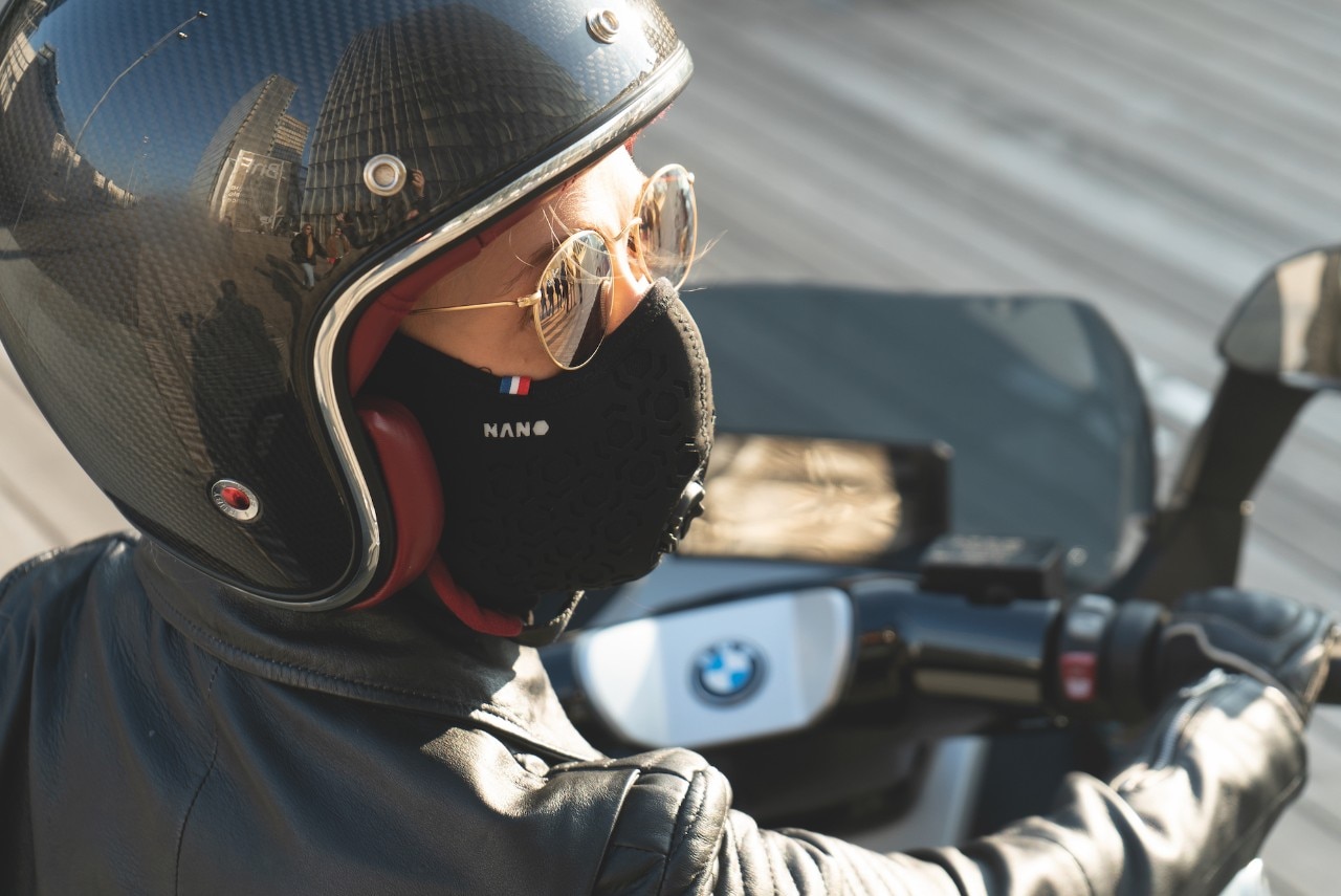 R-PUR is a high-tech anti-pollution mask - Domus