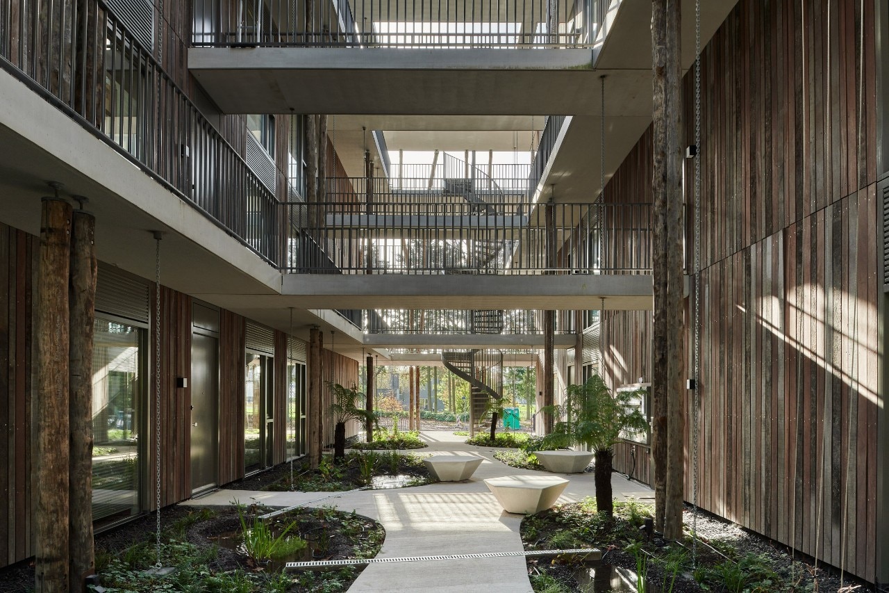 New circular building blends in with surrounding nature - Domus