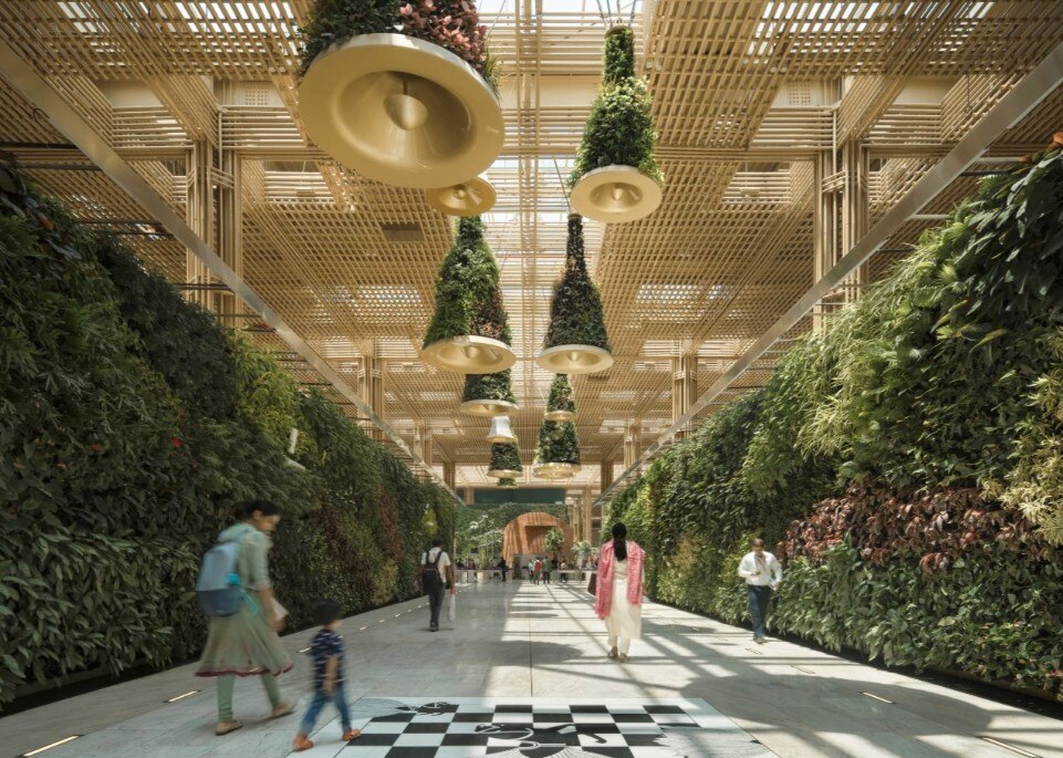 New airport terminal signed SOM opens in Bangalore - Domus