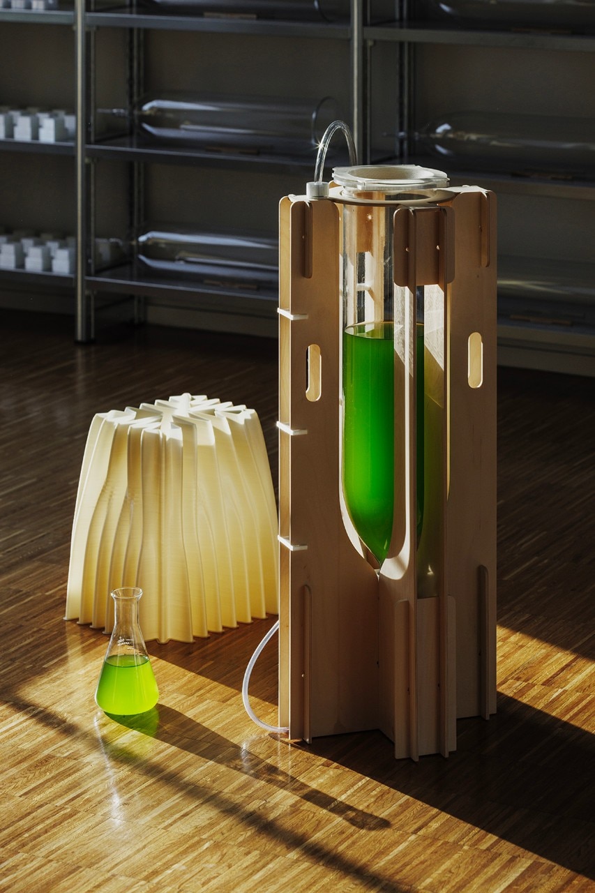 This sustainable device purifies the air using algae - Domus