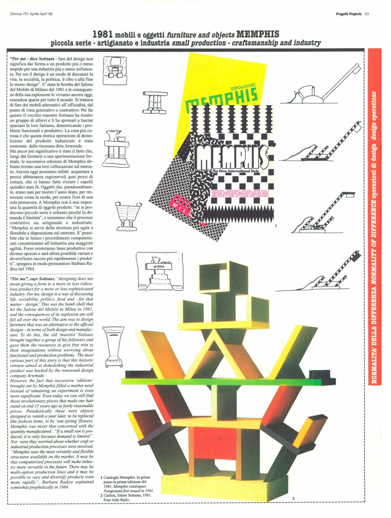 Memphis Design Movement. All about Memphis Style on Domus