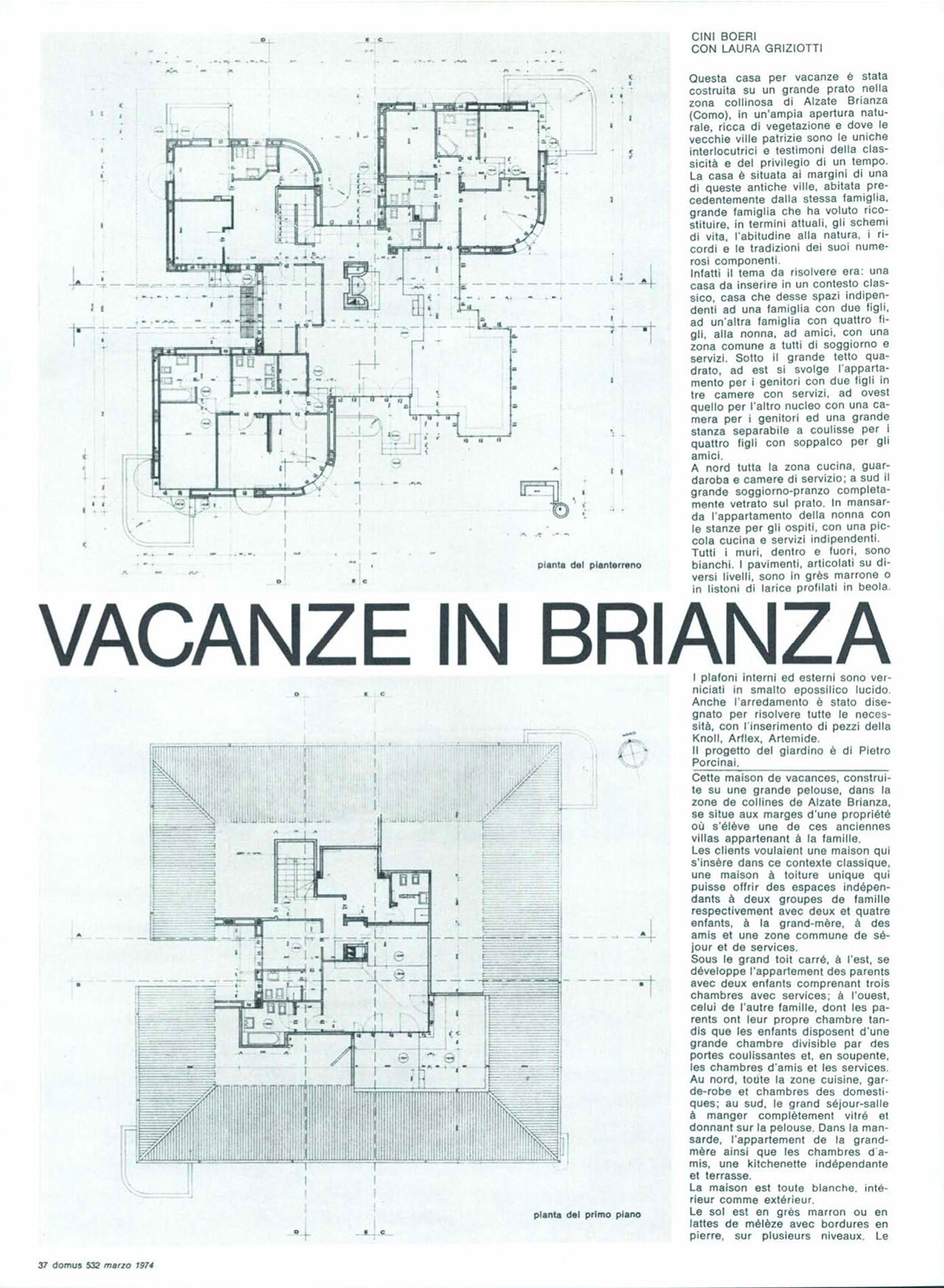 Cini Boeri: works, projects & biography of Cini Boeri - Domus