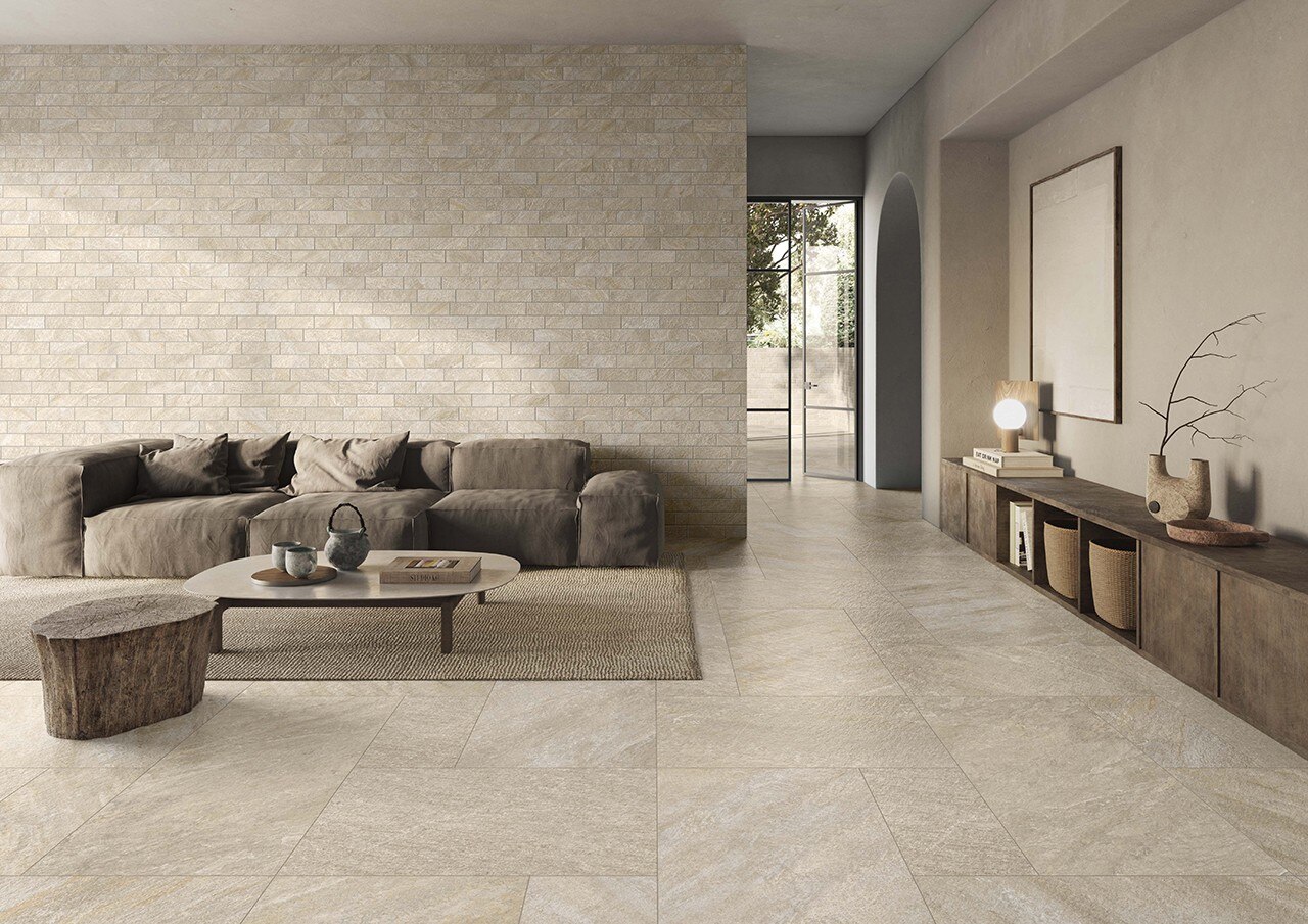 Stone effect porcelain stoneware: between history and modernity - Domus