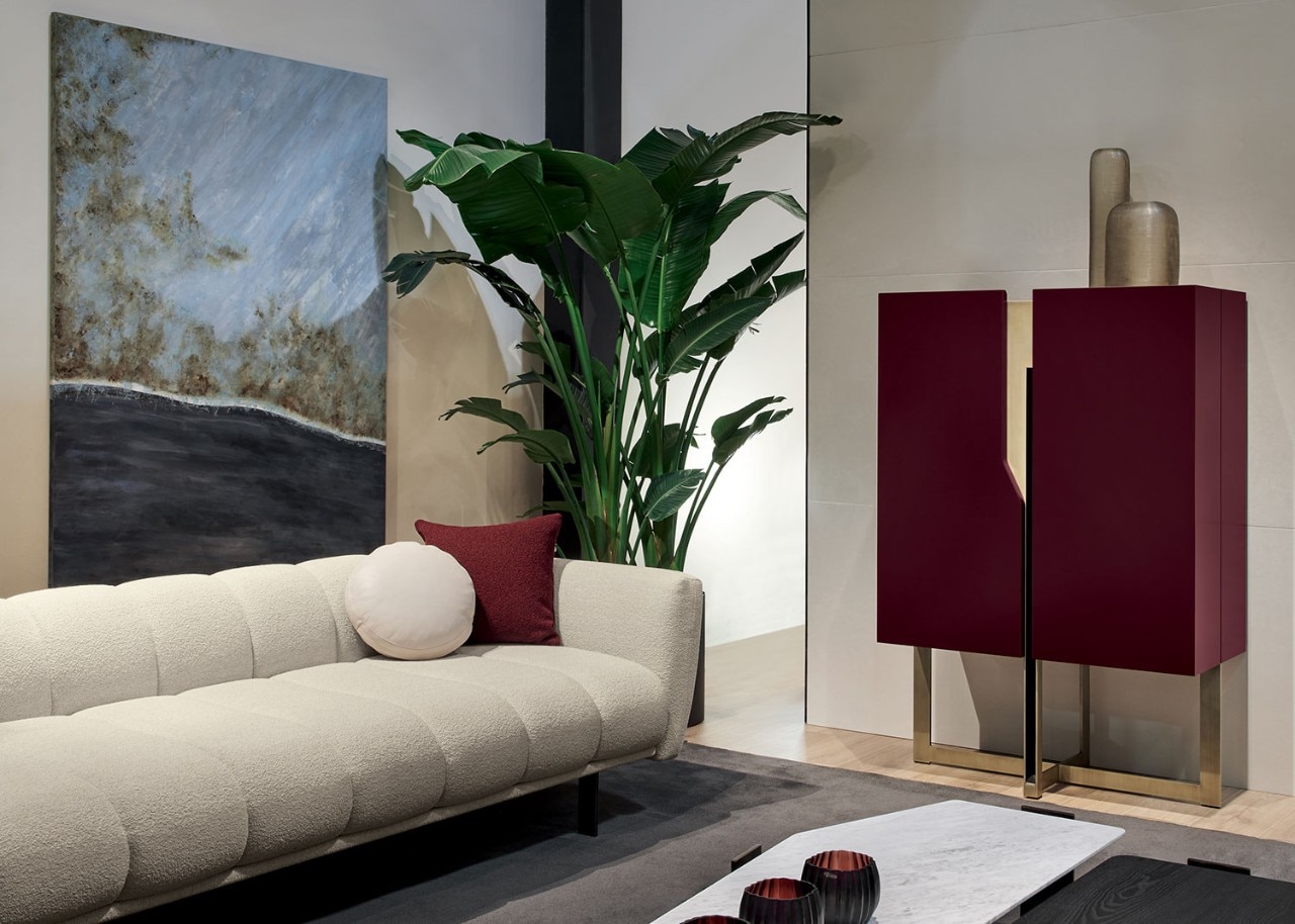 The elegant and convivial modular sofa - Domus