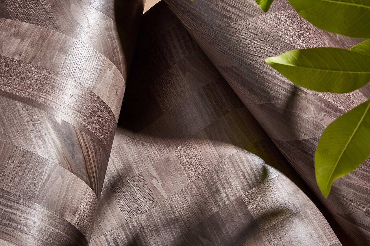 The innovative inlays of Tabu dyed veneers - Domus
