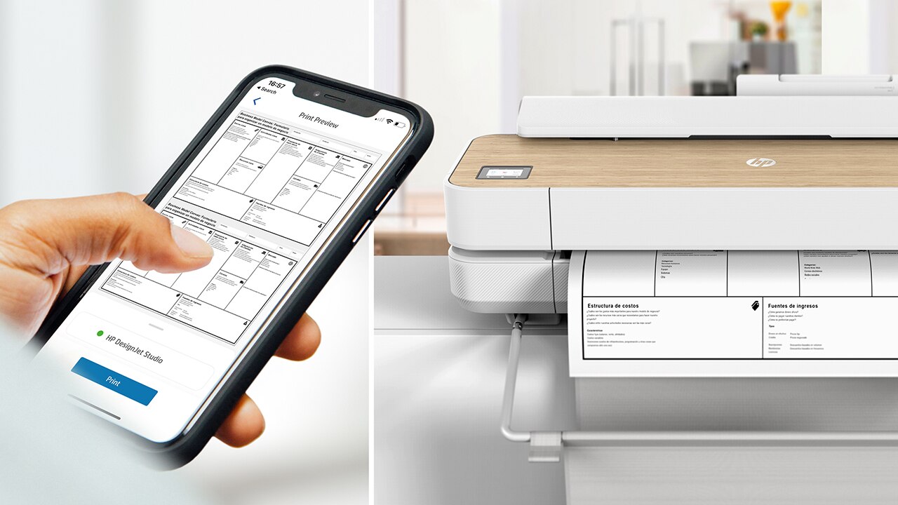 HP DesignJet Studio is furniture that prints - Domus