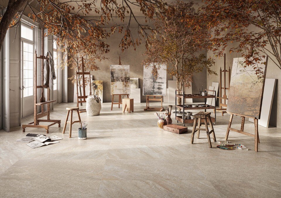 Stone effect porcelain stoneware: between history and modernity - Domus