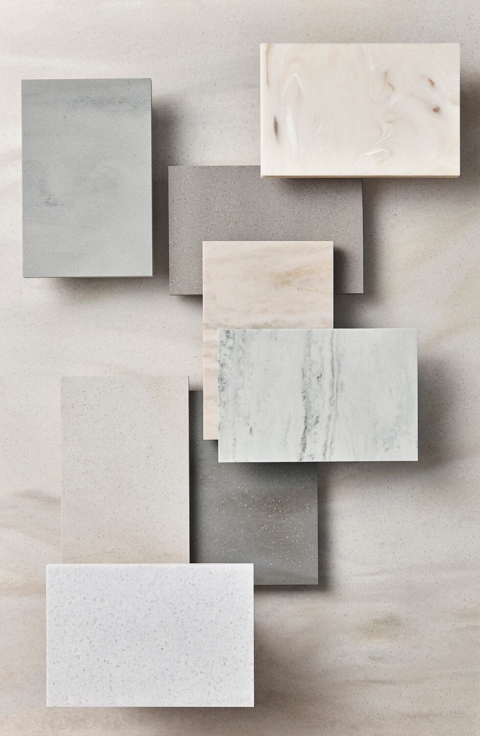 The eight new colours of Corian® Solid Surface - Domus