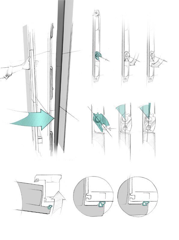 The revolutionary Instinct door locking system - Domus