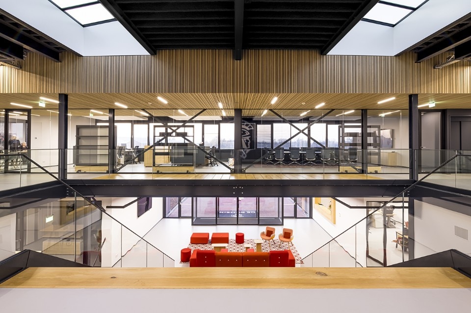 Light geometries for an industrial complex - Domus