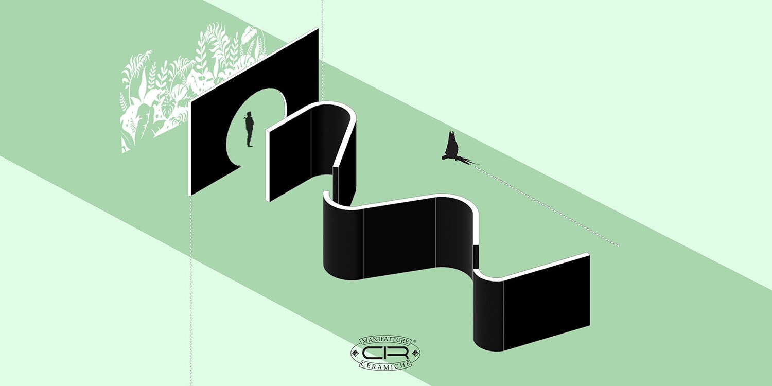Natural Architectures by Gruppo Romani at Cersaie 2023 - Domus