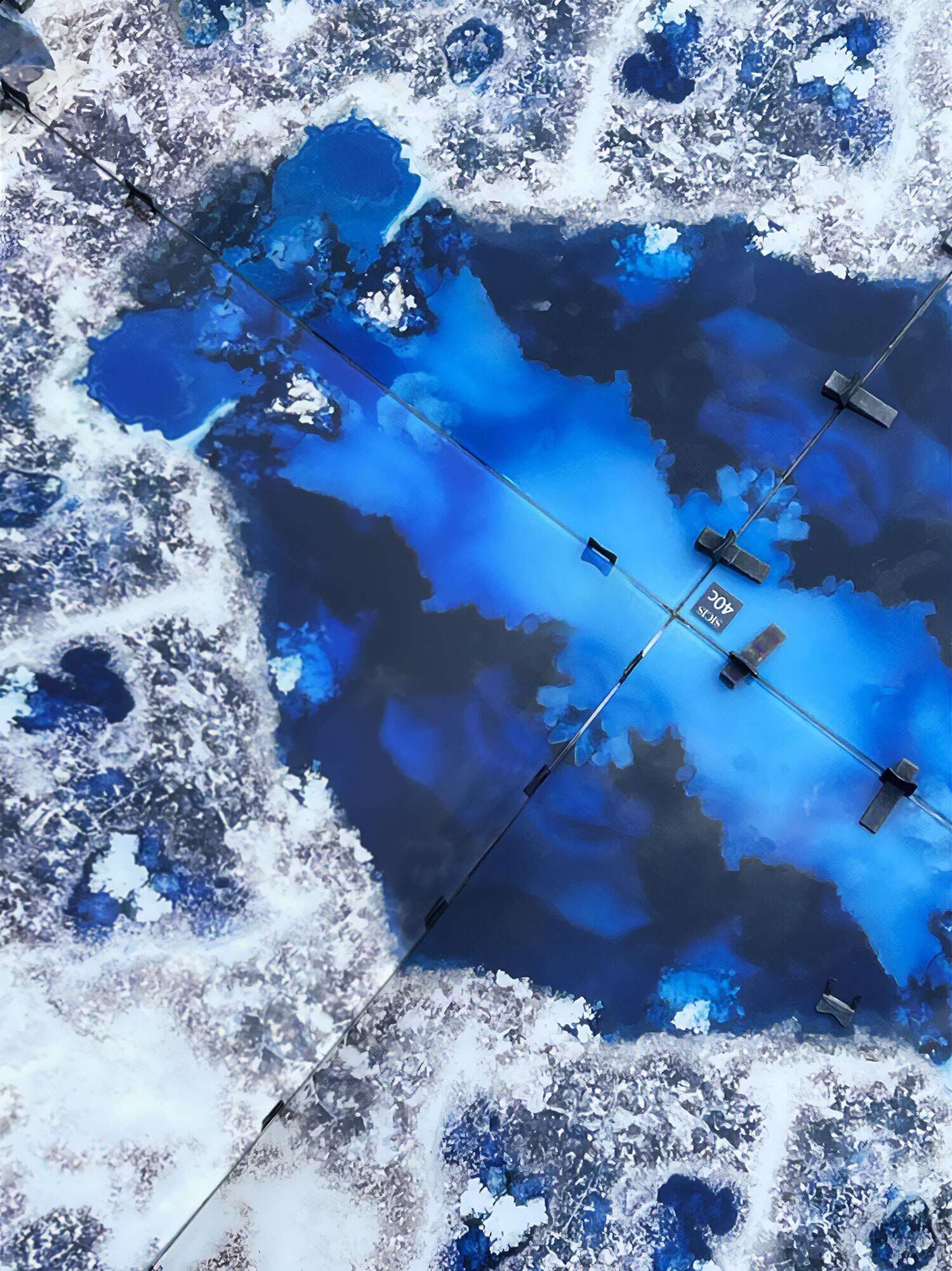 Pool with bewitching colours looks out over the Bay of Naples - Domus