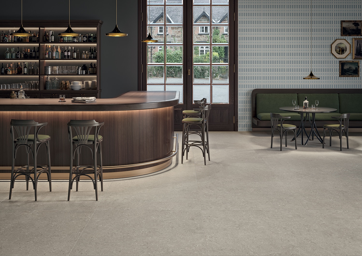 Porcelain stoneware honours Portland stone - Domus