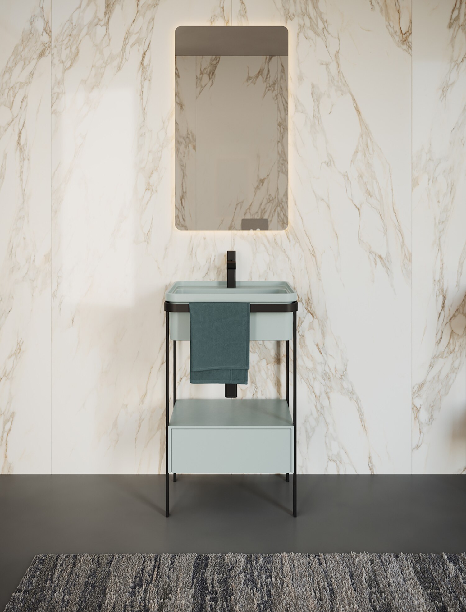 New bathroom vanity rituals - Domus