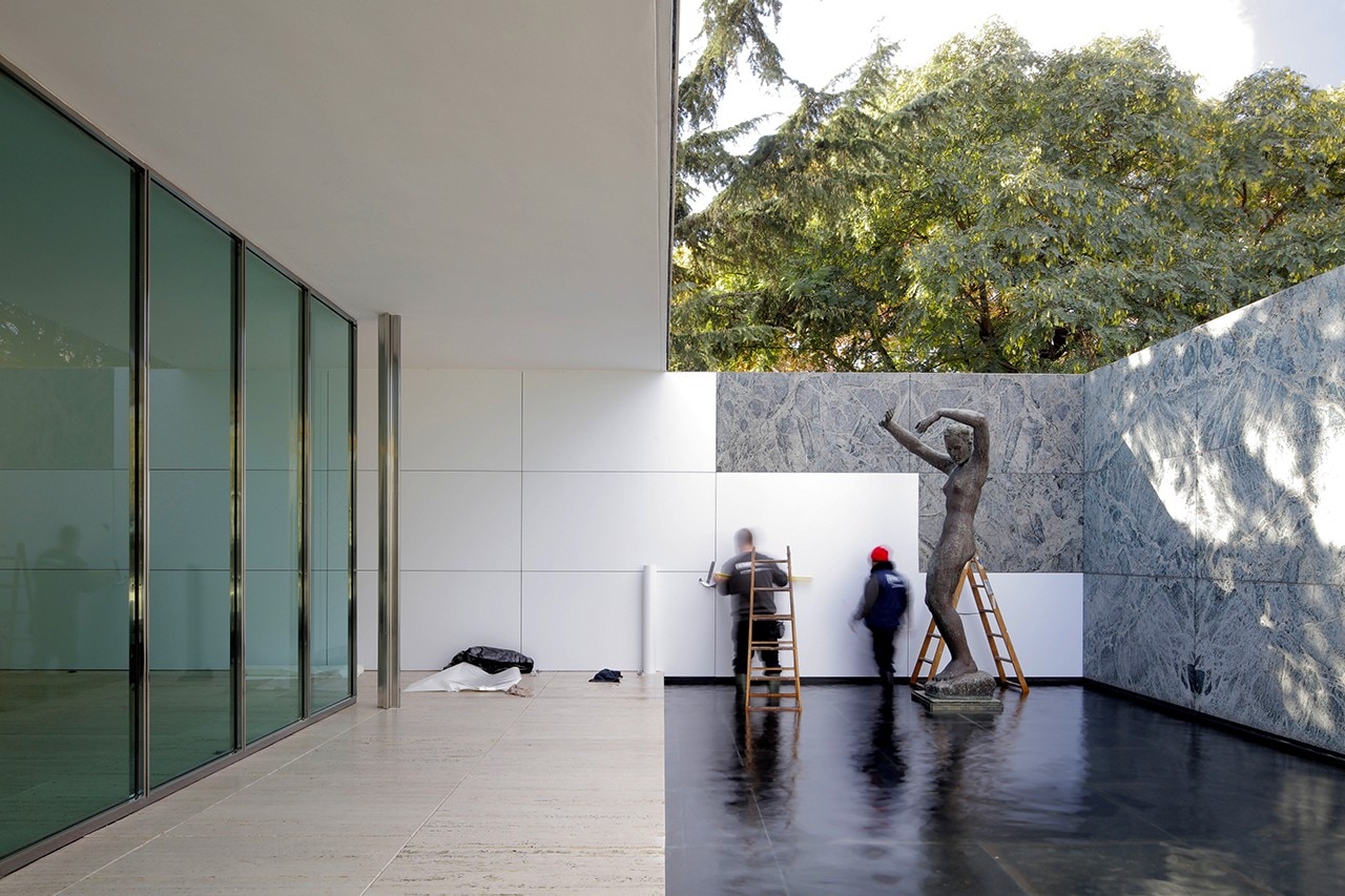 The Mies Pavilion dematerialised - Domus
