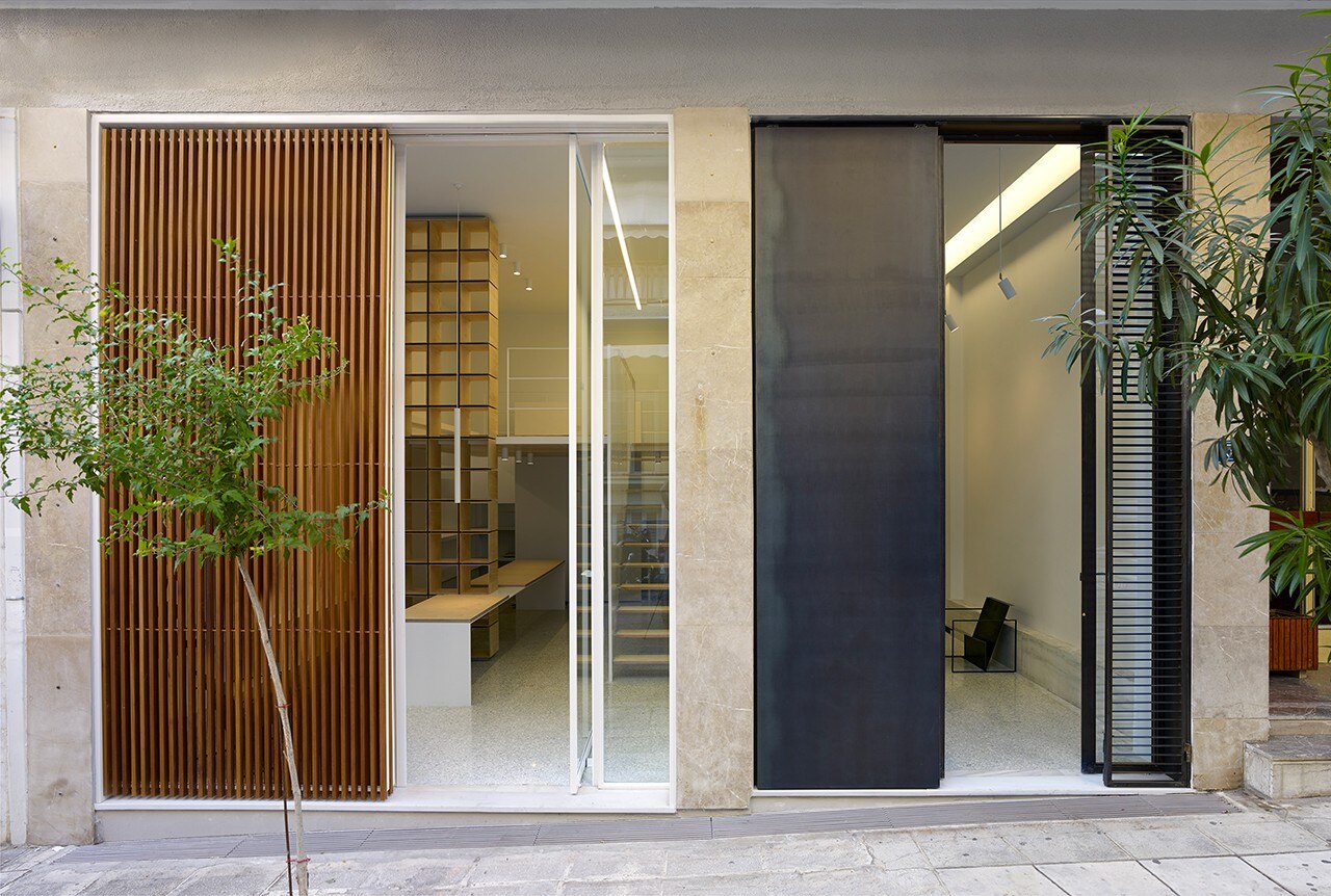 Two interiors in Athens manifest the rules of their structural design ...