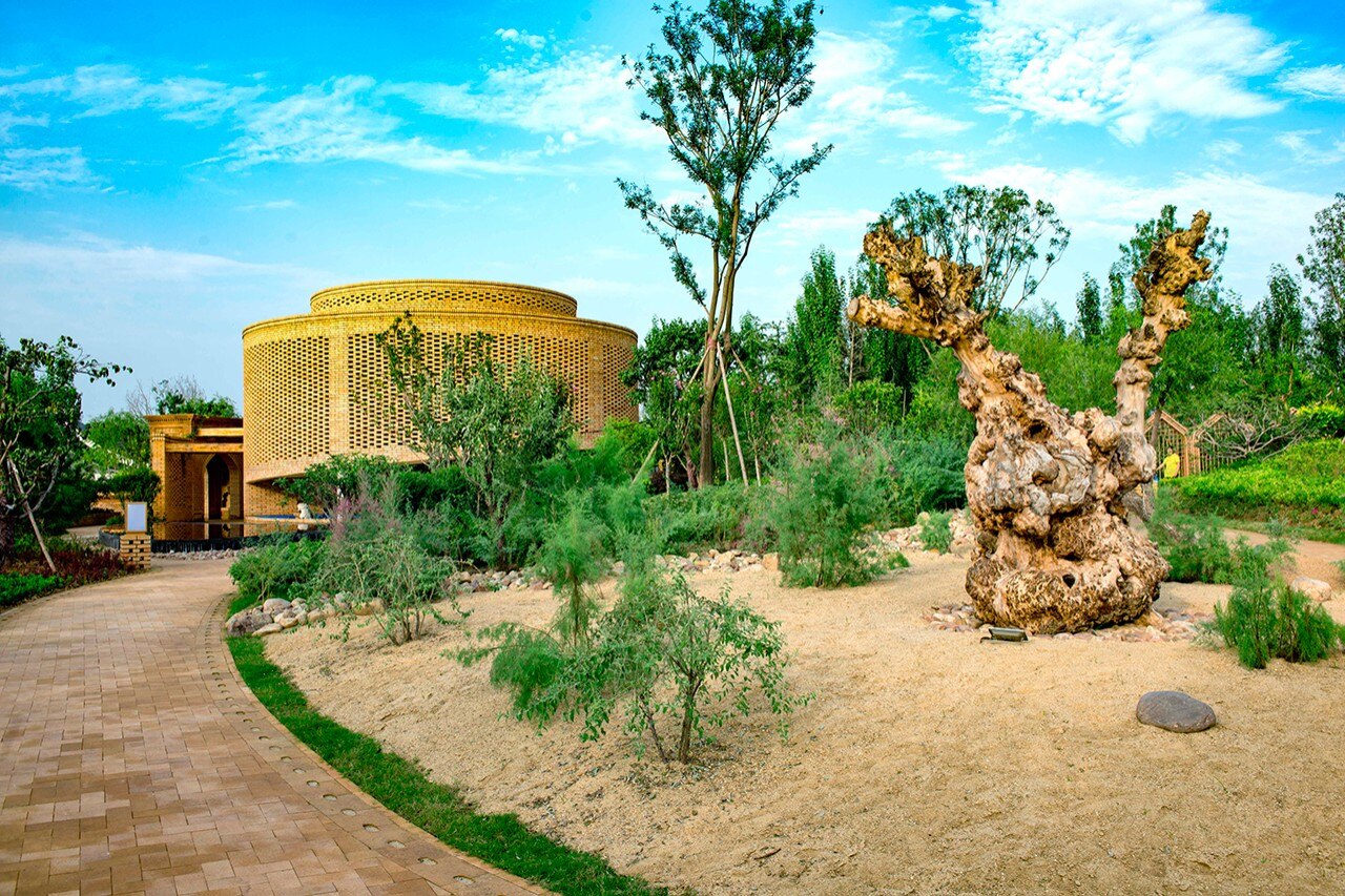 China. The Urumqi Garden by Lab D+H merges landscape and architecture