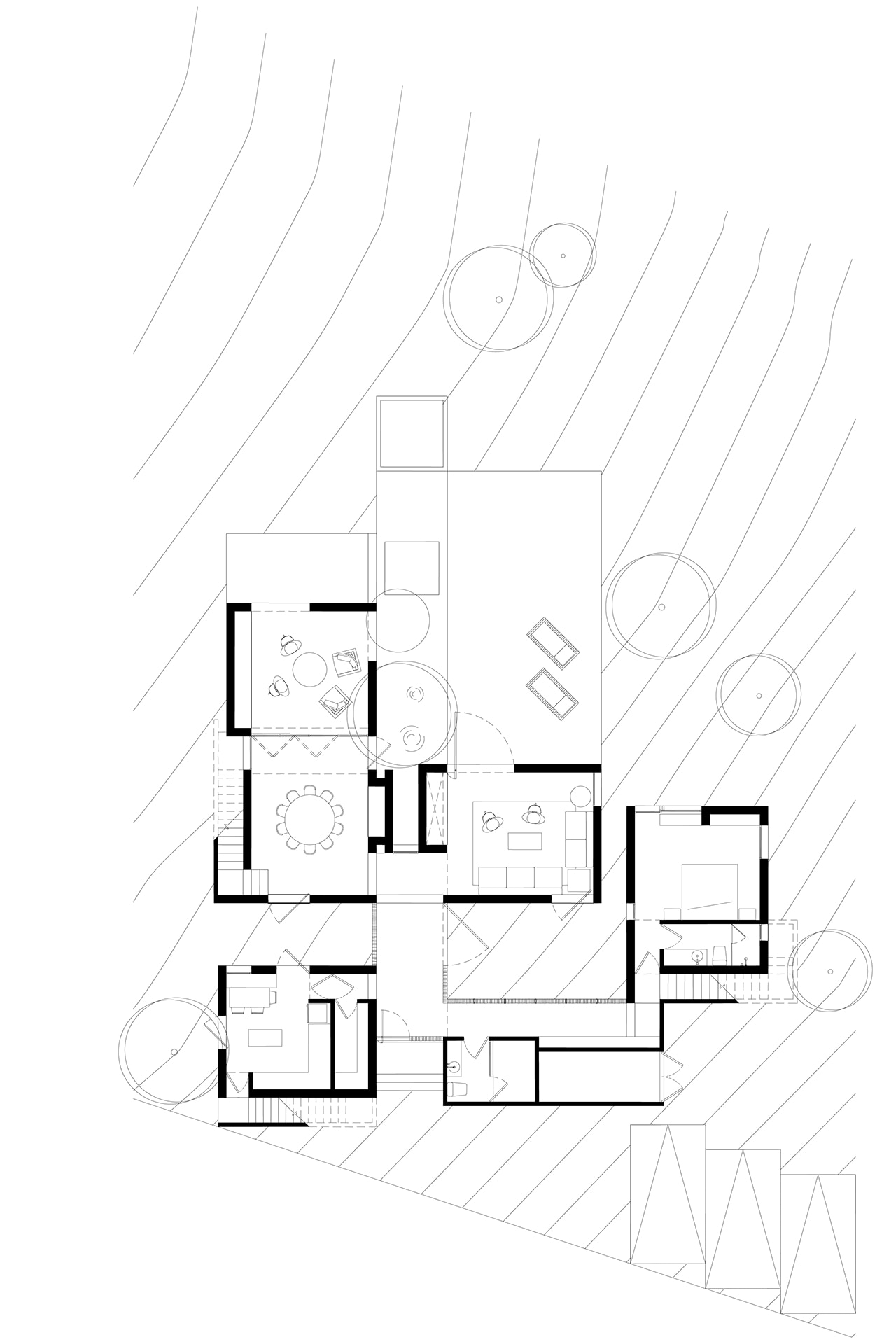 Mexico. Taller Hector Barroso designs 5 weekend houses that emerge from ...