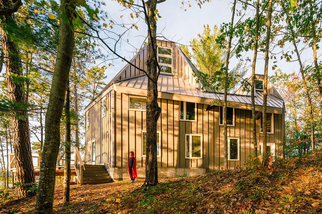 United States. A traditional parametric house by Scalar Architecture