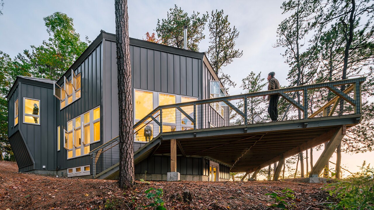 United States. A traditional parametric house by Scalar Architecture