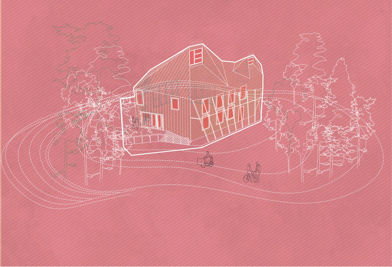 United States. A traditional parametric house by Scalar Architecture