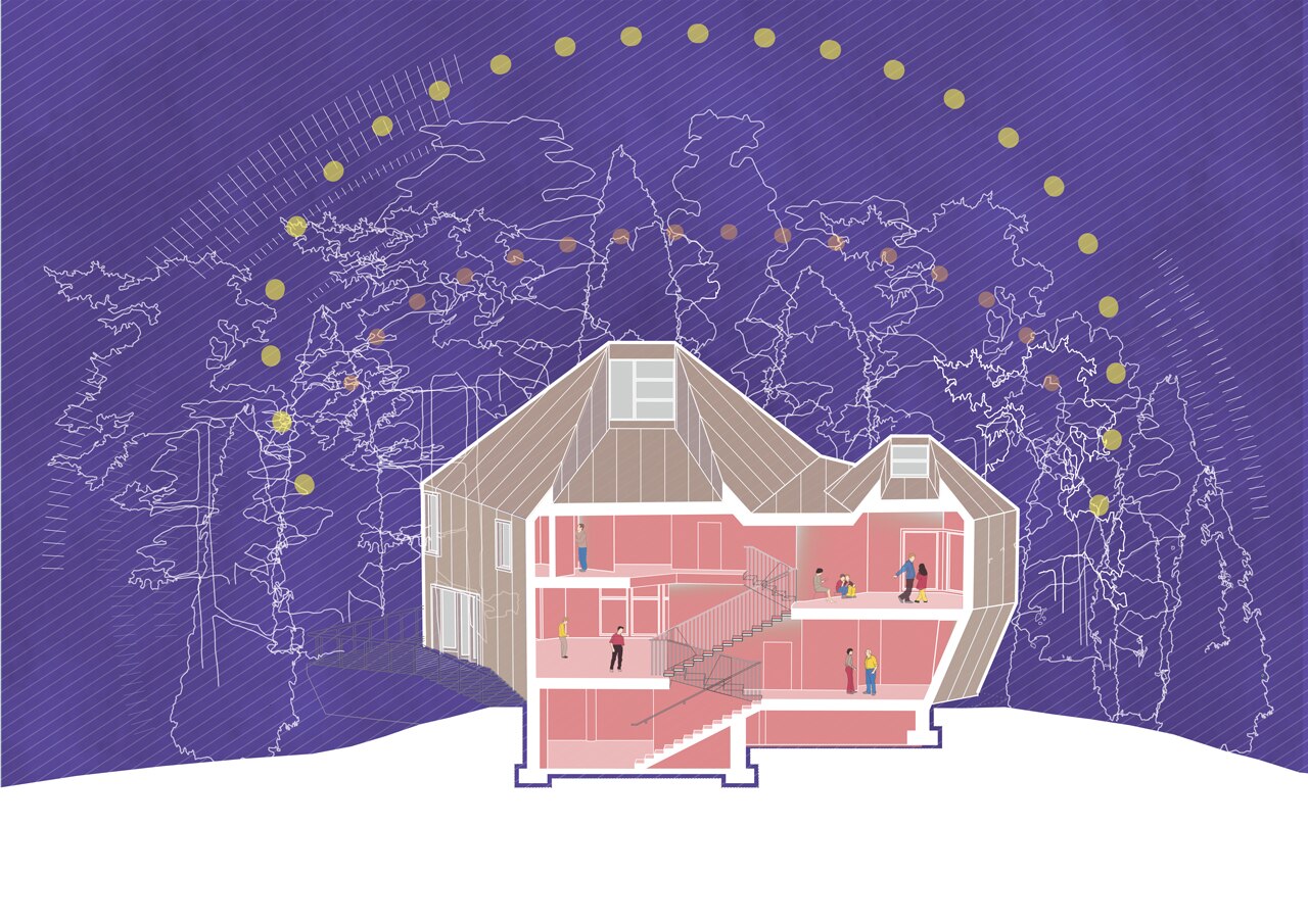 United States. A traditional parametric house by Scalar Architecture