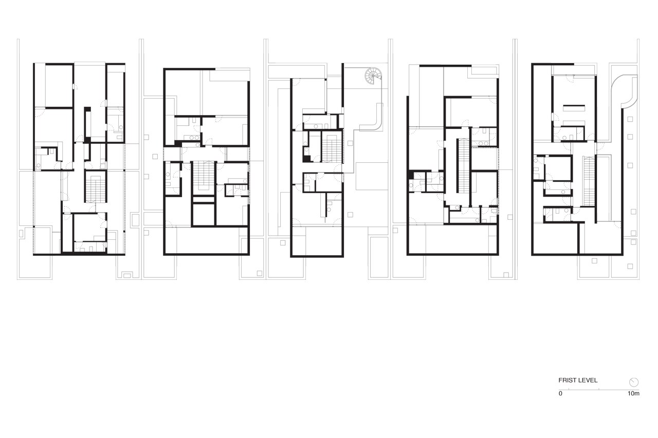 Kuwait. Five houses on the canal - Domus