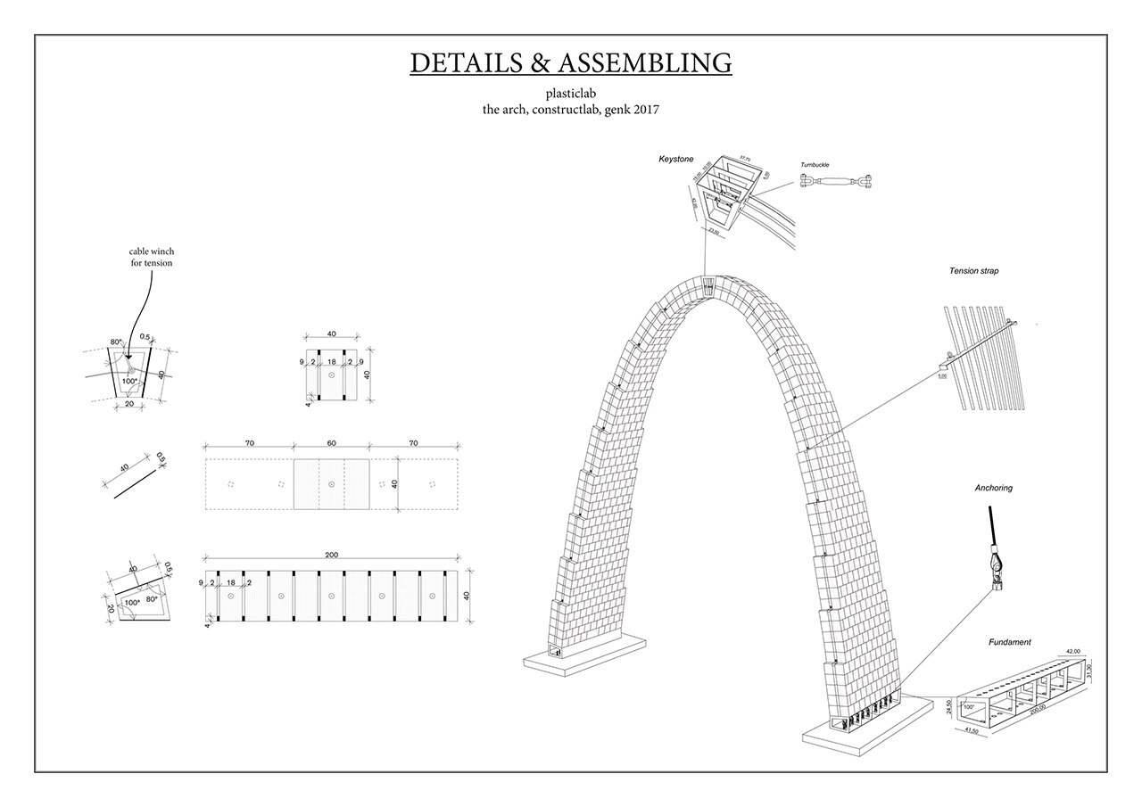 Belgium. The Arch by ConstructLab activated a former mining area in Genk