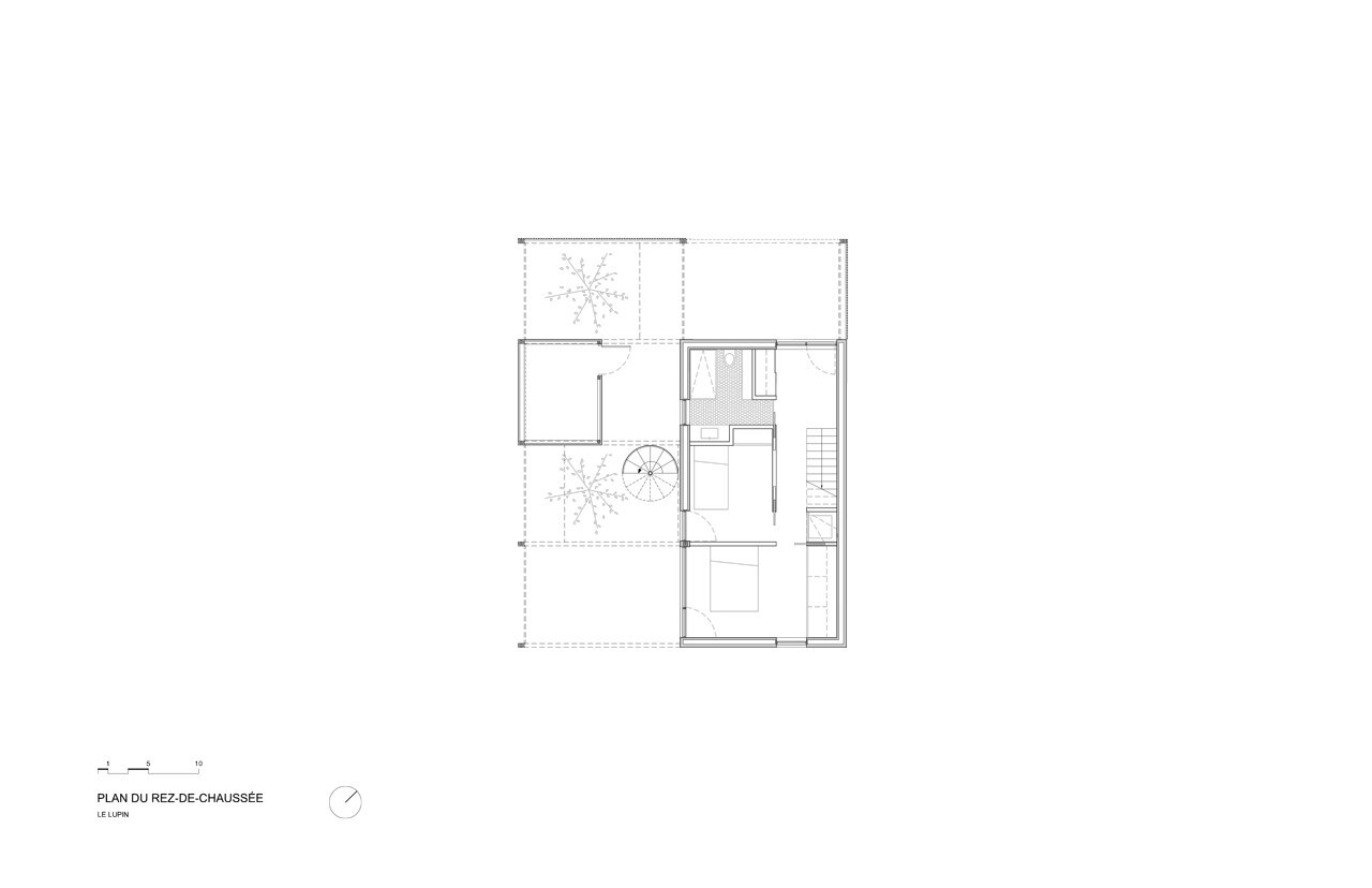 Québec. Atelier Pierre Thibault builds an abstract house in the landscape