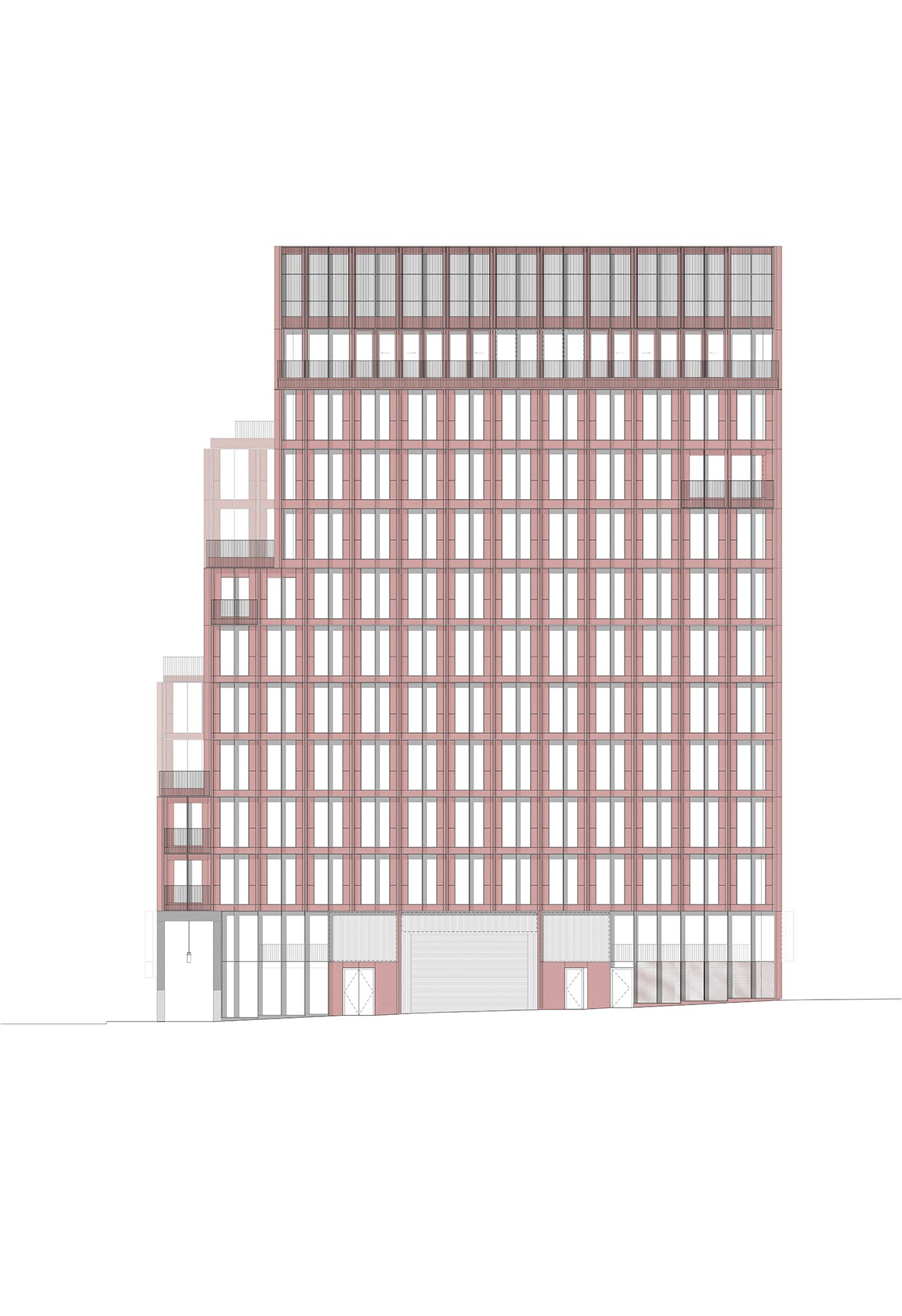 London. A “millennial pink” office building - Domus