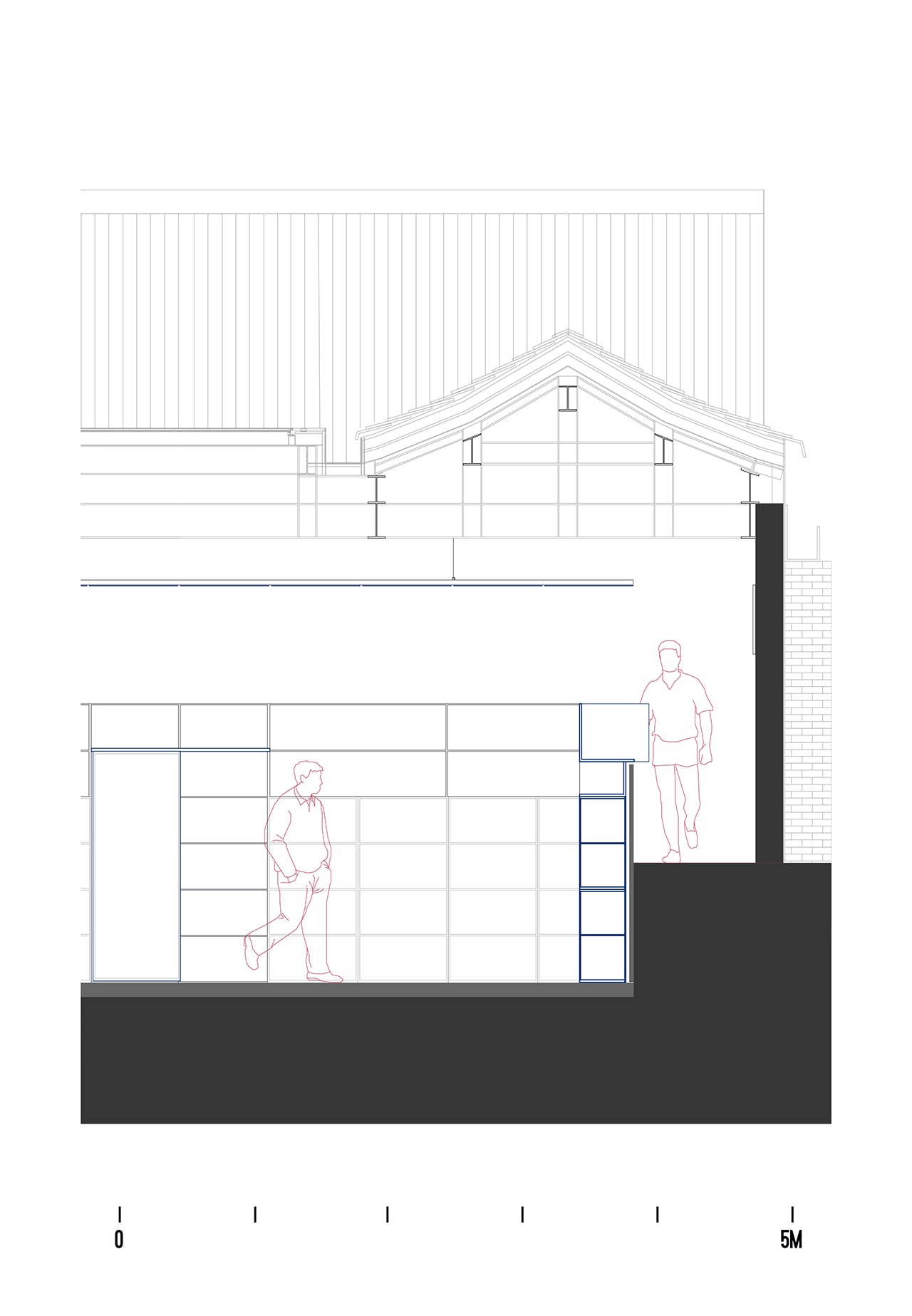 China. Metal mesh, polycarbonate and OSB, a publishing house by Minor ...