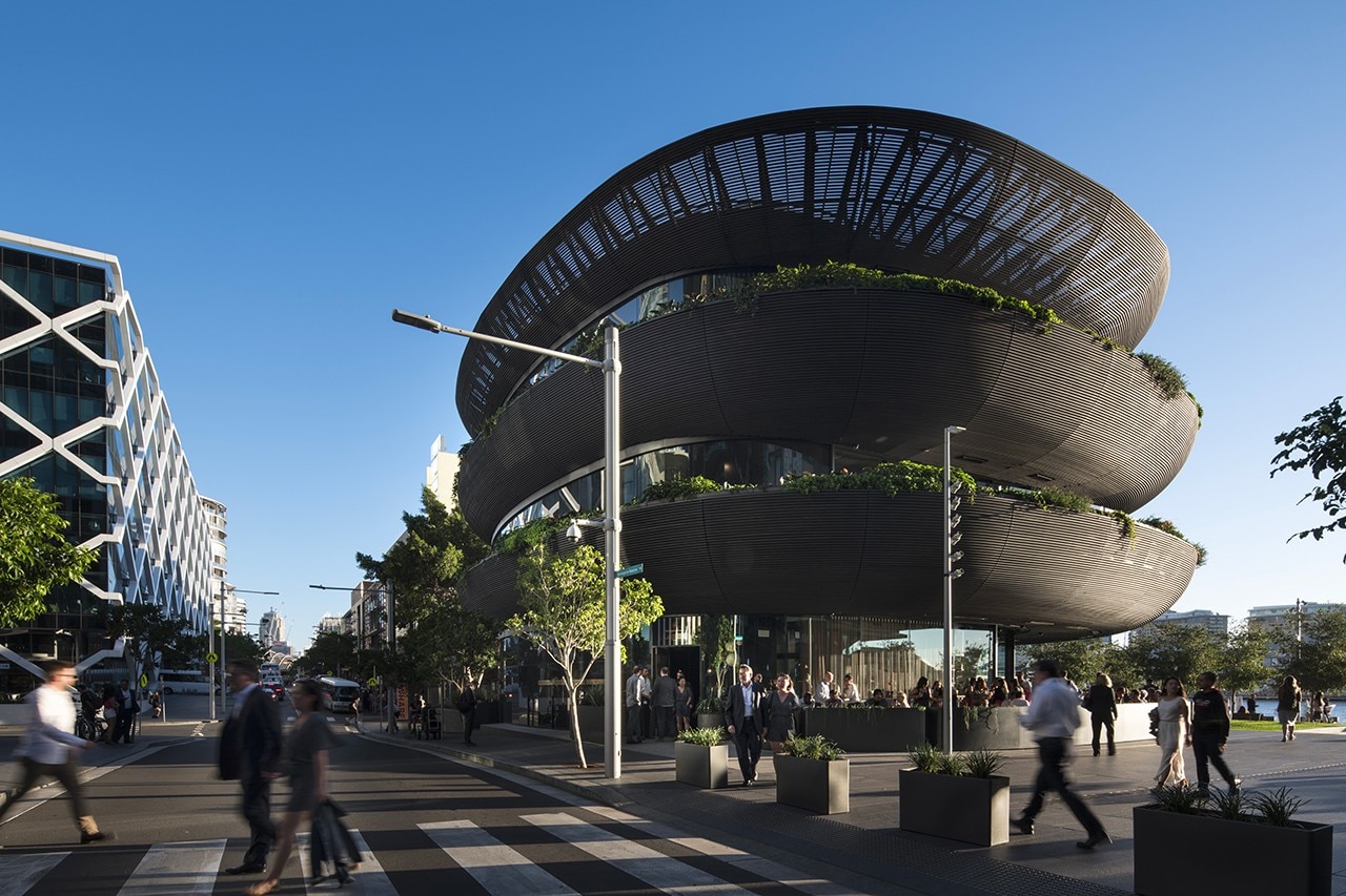Collins and Turner completed a terrace building on Sydney’s waterfront ...