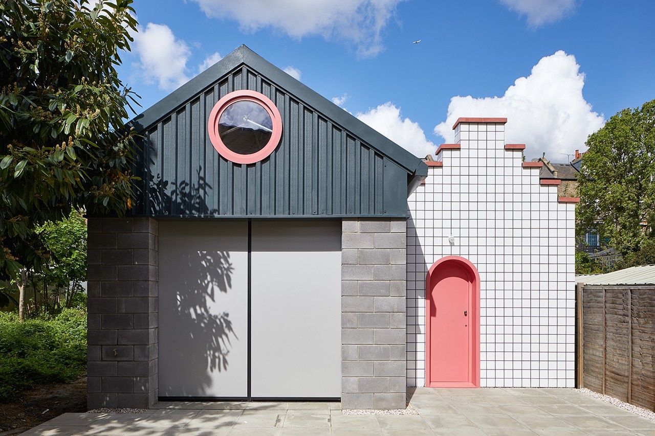 Lomax Studio, an ironic design by Critical Architecture Network in London