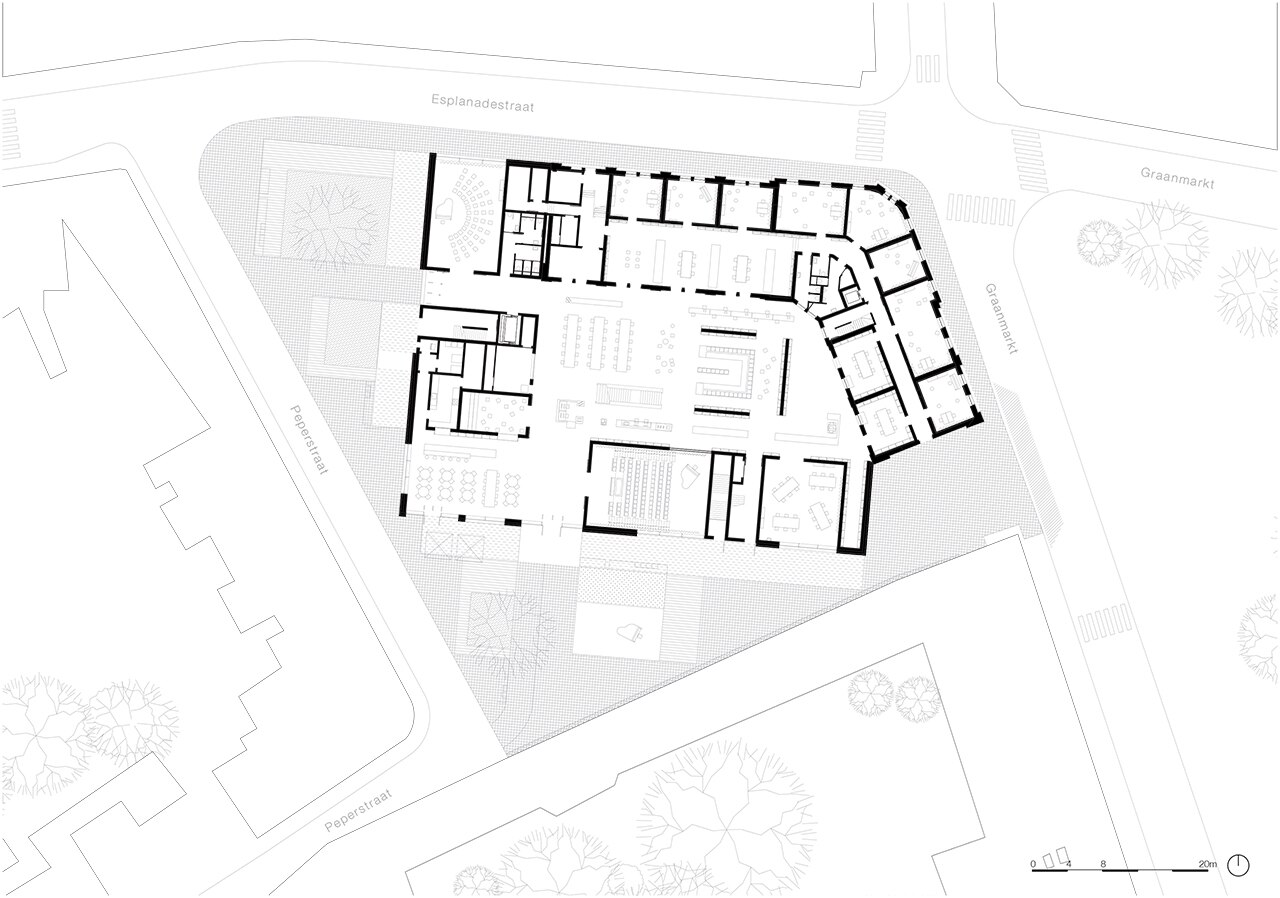 Belgium: KAAN Architecten designs the new Library and Academy for ...