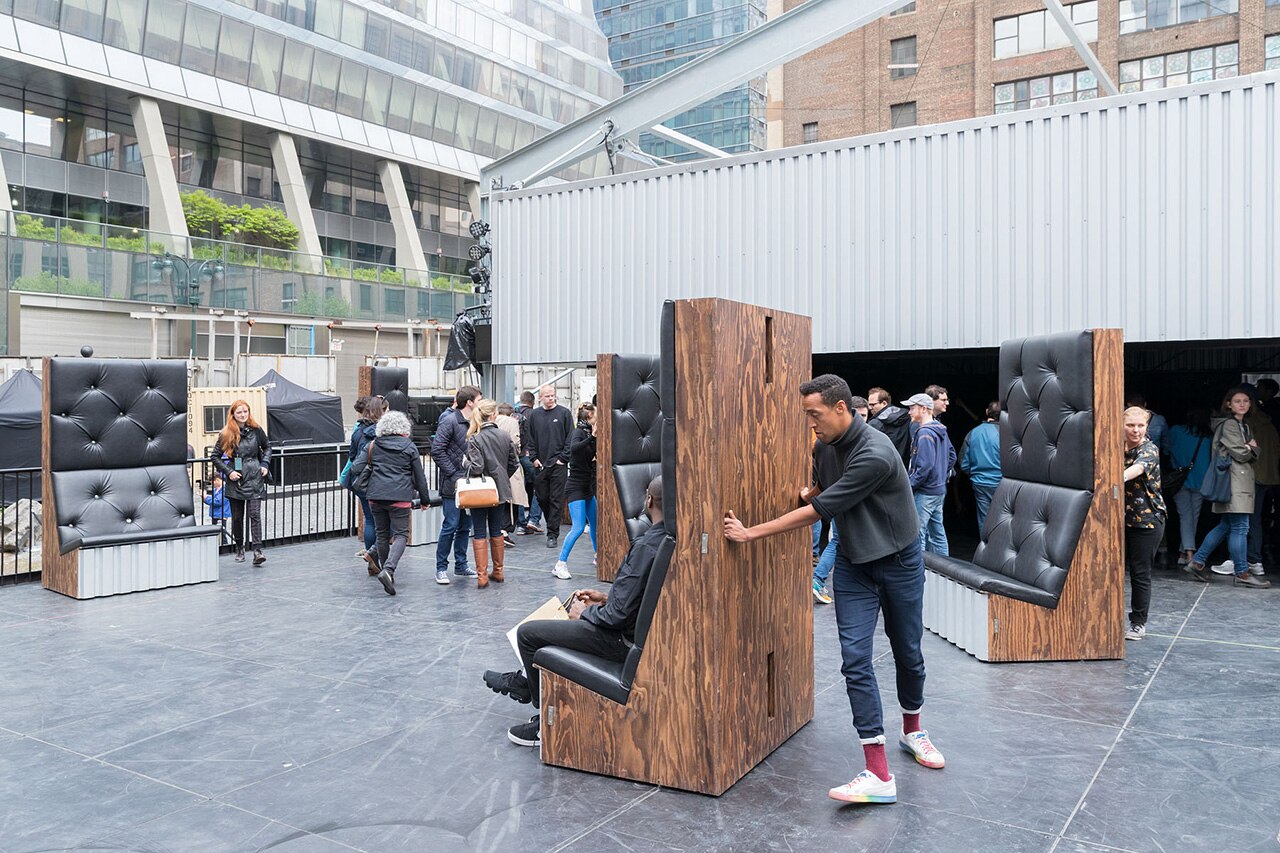 NY. Kunlé Adeyemi disegna un centro effimero per le arti come preludio ...