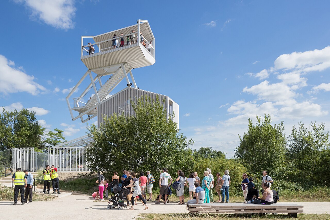 AWP and HHF design a museum and an observatory in Carrières-sous-Poissy ...