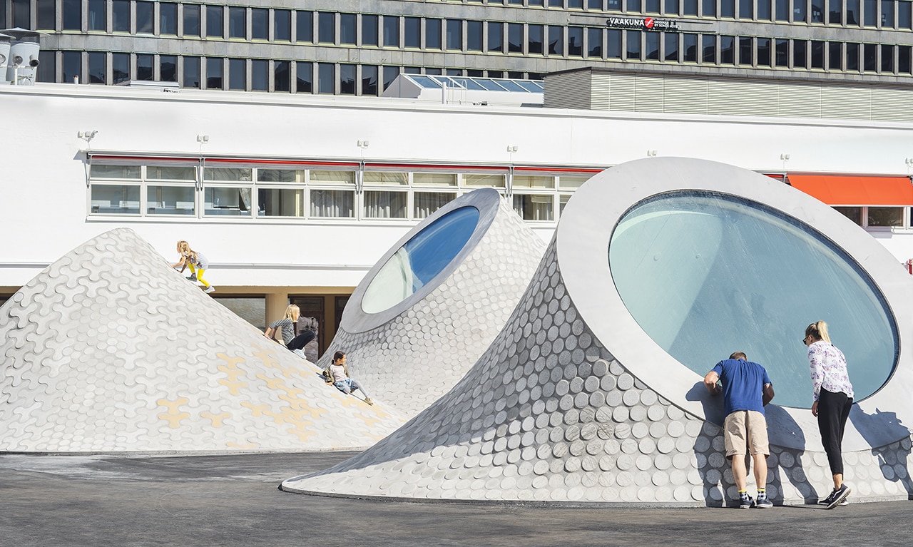 Helsinki. JKMM designs the new Amos Rex Museum in Lasipalatsi Square